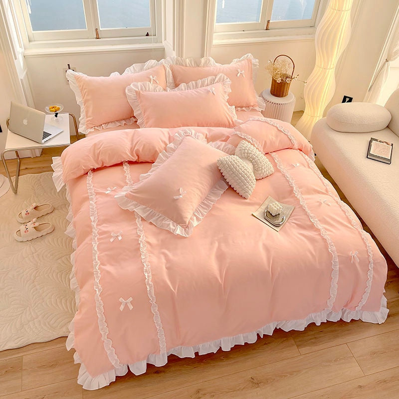 Pretty Princess Ruffled Bedding Set – Ellezy